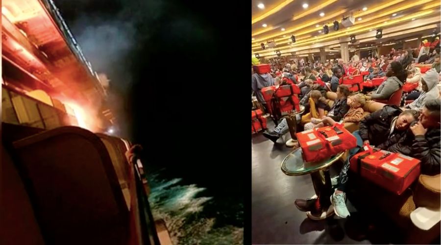 Cruise ship fire forces passengers to flee from cabins - Travel Gossip