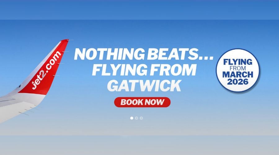 Jet2 adds Gatwick base for summer 2026 - Travel Gossip