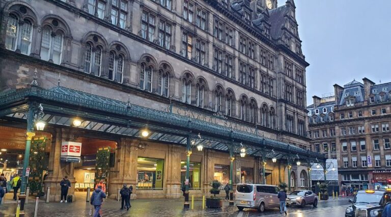 Two Glasgow agencies remain closed following fire near train station ...